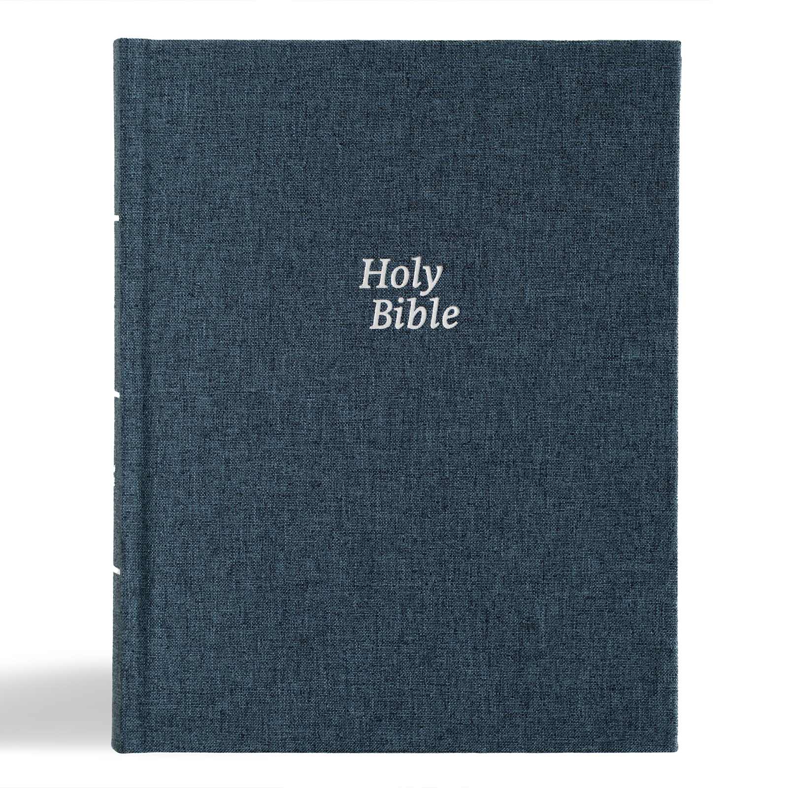 CSB Notetaking Bible, Revive Our Hearts Edition, Denim Cloth Over Board ...